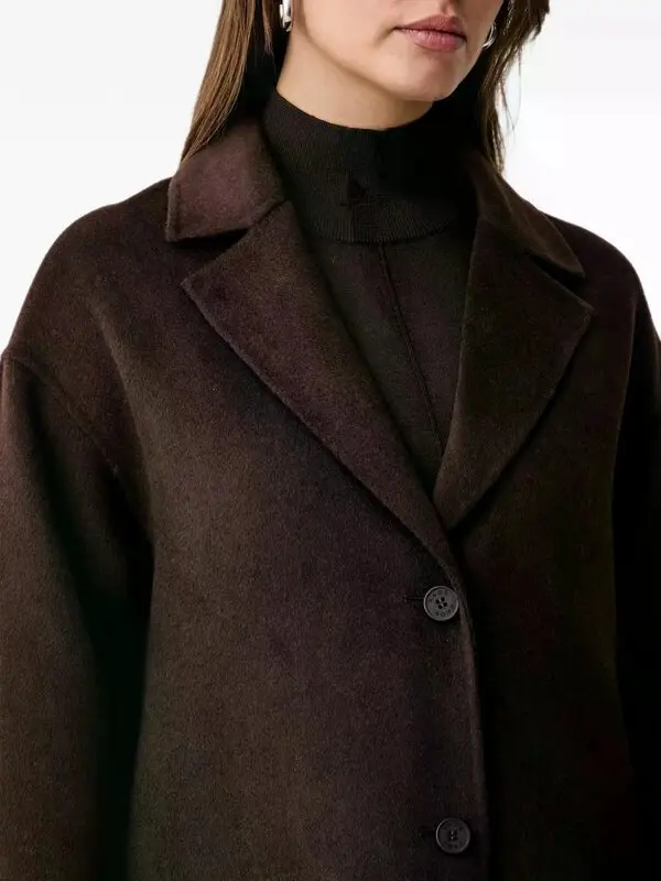 KAOS Notched-lapel Single-breasted Coat