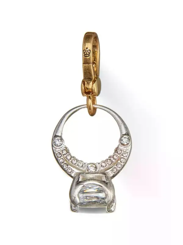 Juicy Couture Crystal-embellished Wedding Ring Charm