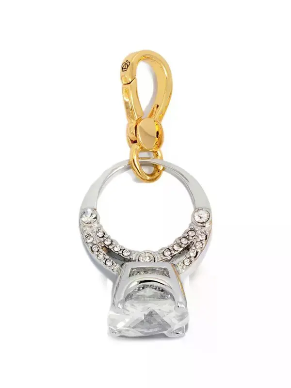 Juicy Couture Crystal-embellished Wedding Ring Charm