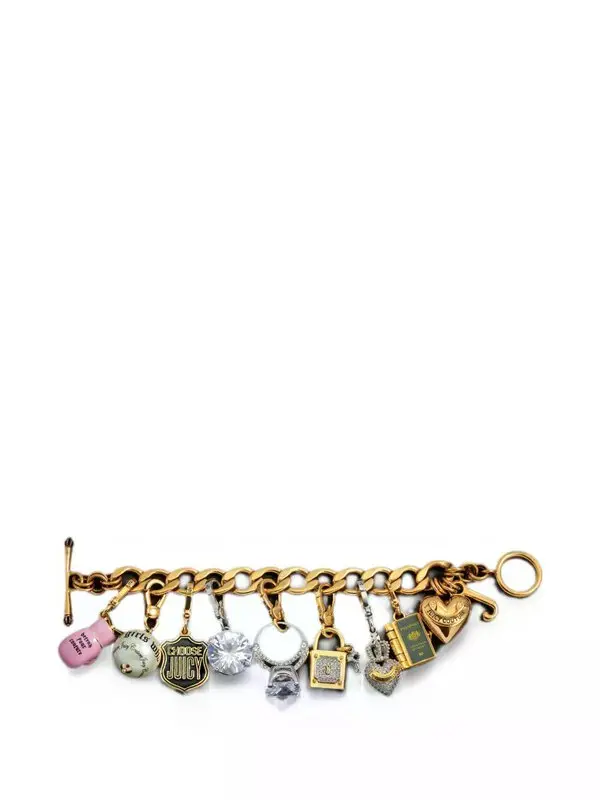 Juicy Couture Crystal-embellished Wedding Ring Charm