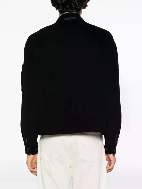 HEVO Zip-up Wool Jacket
