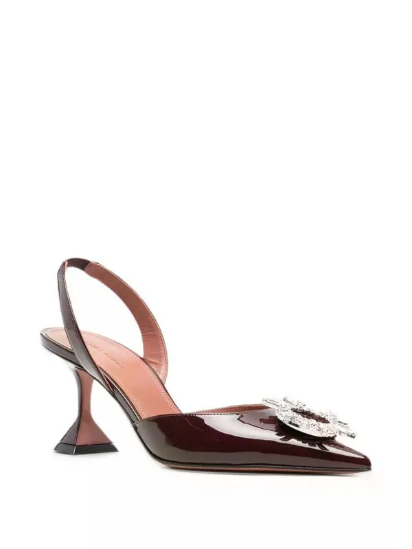 Amina Muaddi Begum Crystal-embellished Pumps