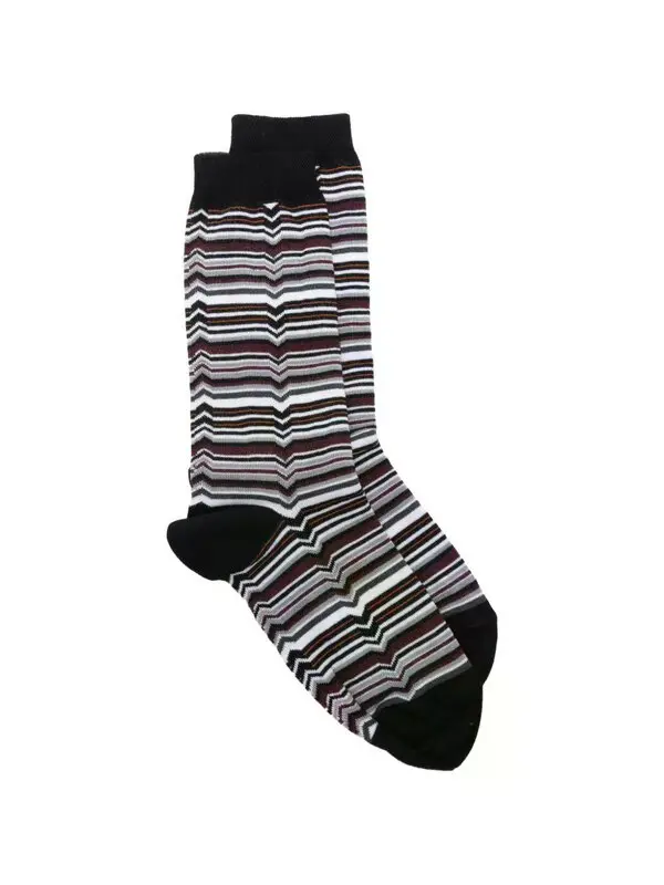 Missoni Zigzag-knit Socks