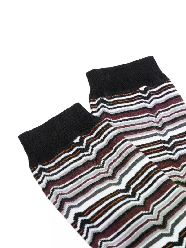 Missoni Zigzag-knit Socks