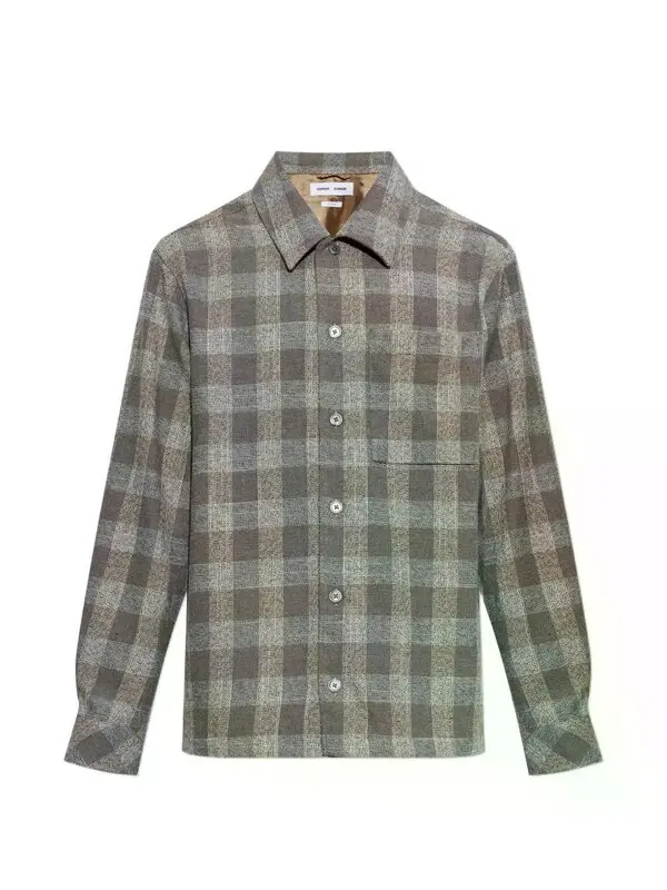 Samsøe Samsøe Sacastor Xo Check-pattern Shirt