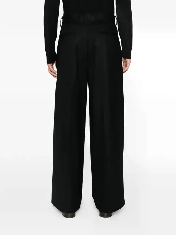 SSSTEIN Pleated Wide-leg Trousers