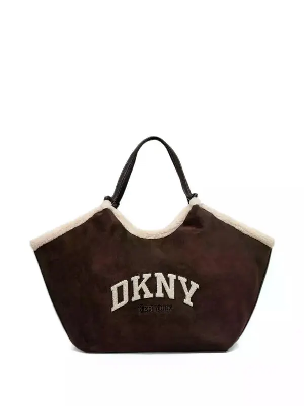 Dkny Logo-patch Tote Bag