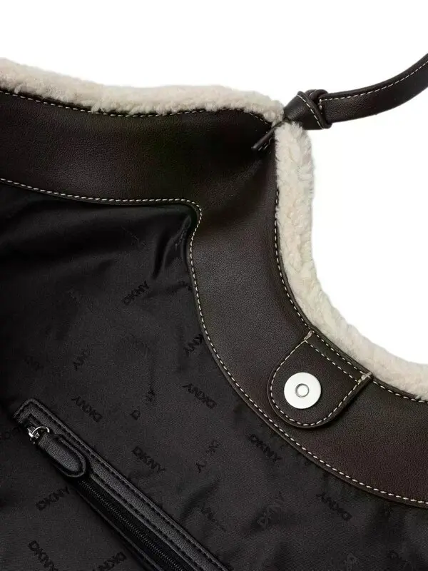 Dkny Logo-patch Tote Bag