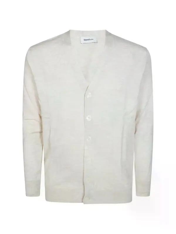 DIANA STUDIO Fine-knit V-neck Cardigan