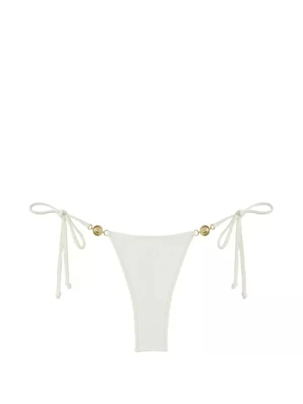 REINA OLGA Carioca Splash Side-tie Bikini Bottoms