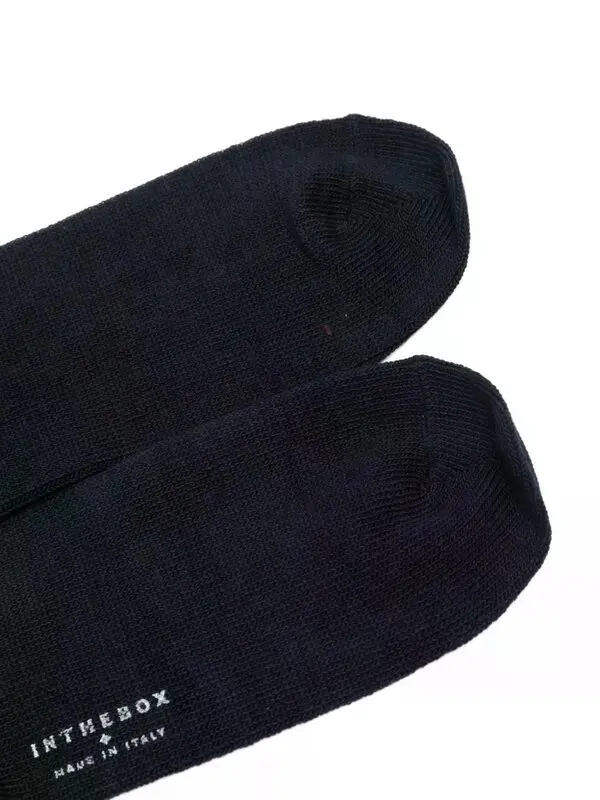 IN THE BOX Argyle-pattern Cotton Socks