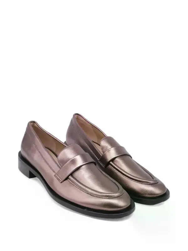 STUART WEITZMAN Palmer Leather Loafers