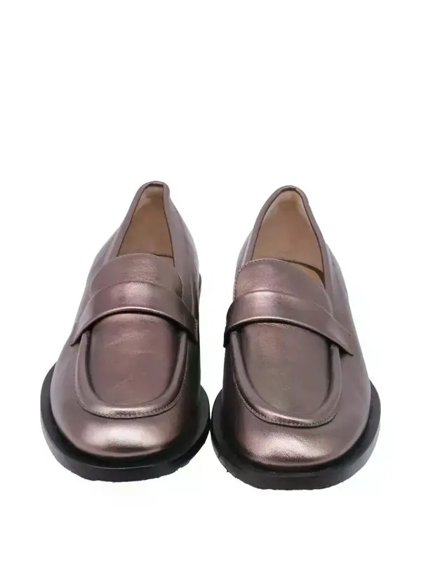 STUART WEITZMAN Palmer Leather Loafers