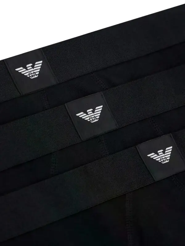 EA7 Logo-patch Briefs - Black