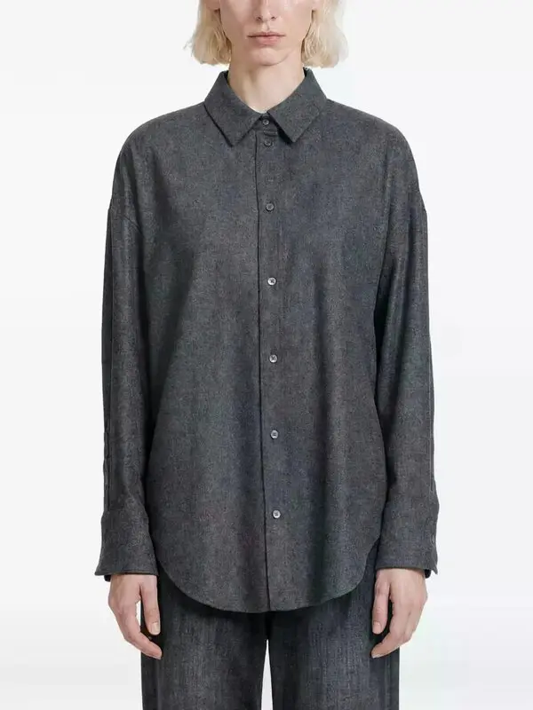 Max Mara Wool Flannel Shirt