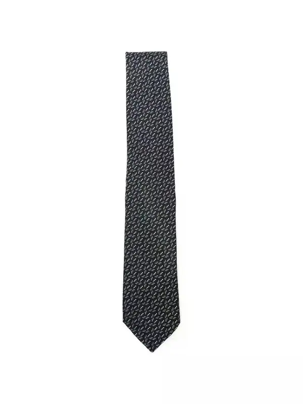 Missoni Geometric-pattern Silk Tie