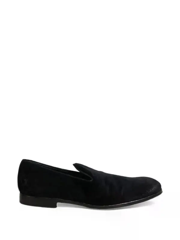 Dolce & Gabbana Suede Loafers - Black
