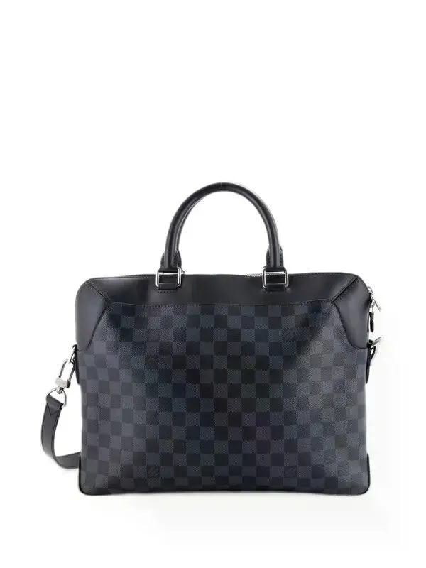 LOUIS VUITTON Oliver Briefcase Damier Cobalt Business Bag