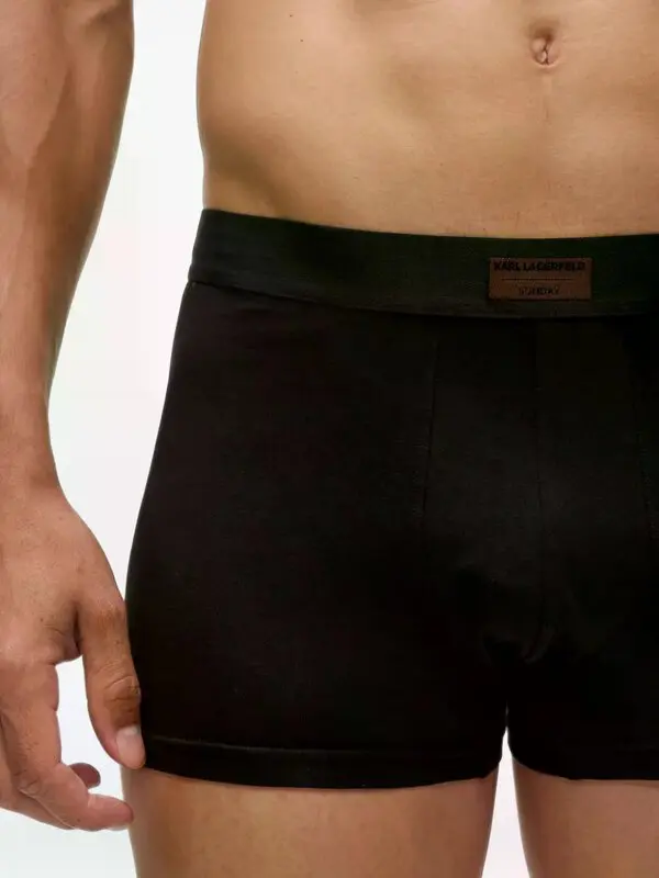Karl Lagerfeld Logo-patch Trunks