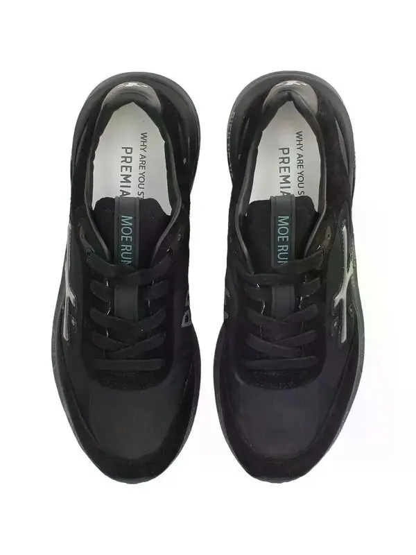 Premiata Logo-print Panelled Sneakers