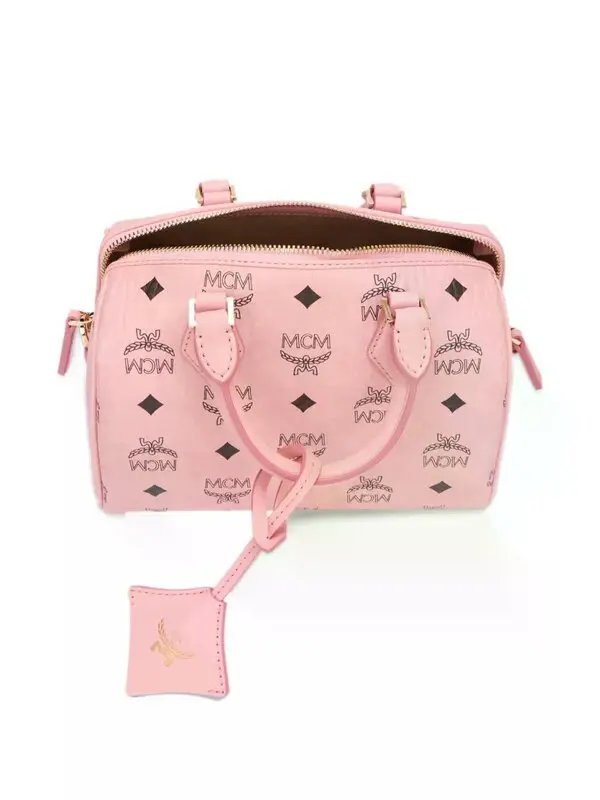 Mcm Ella Boston Tote Bag