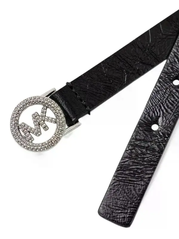 Michael Kors Reversible Crystal-embellished Belt