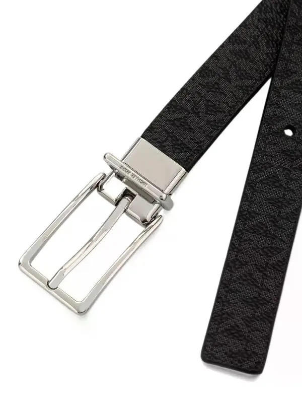 Michael Kors Reversible Crystal-embellished Belt