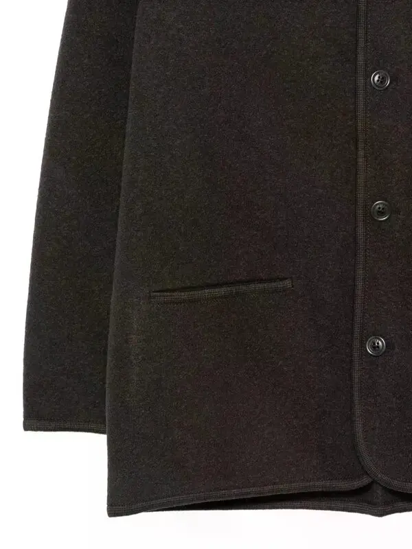 RIER Walker Felted Collarless Jacket