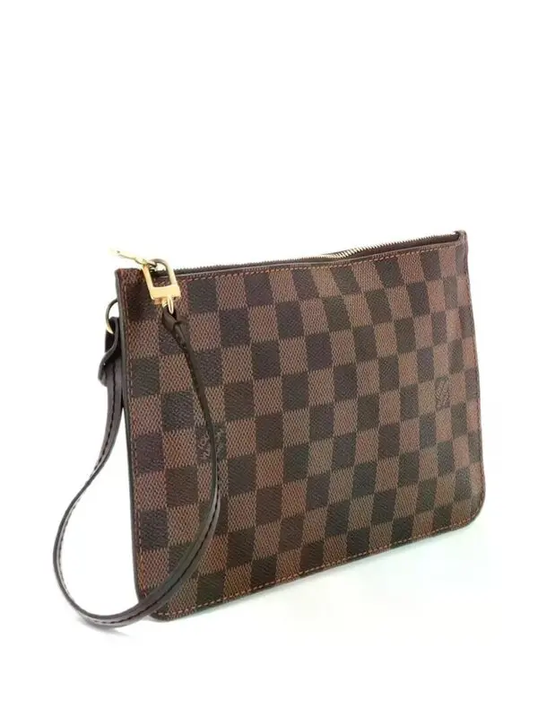 LOUIS VUITTON Neverfull Pochette Damier Large Pouch