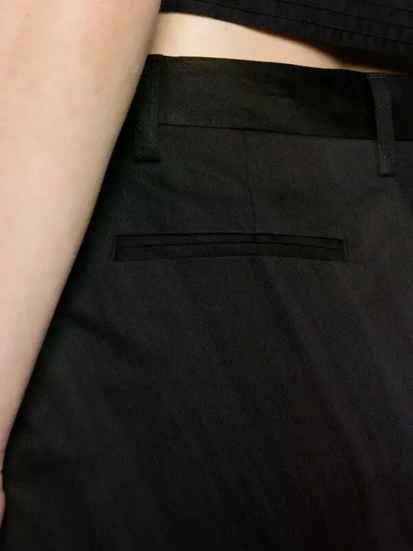 Matteau Twill Pencil Skirt