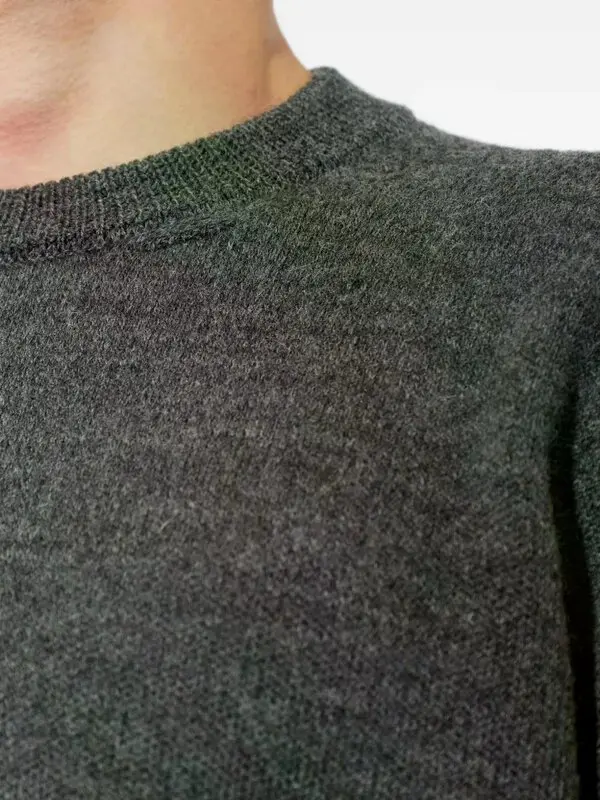 Comme Des Garçons Crew-neck Wool Sweater