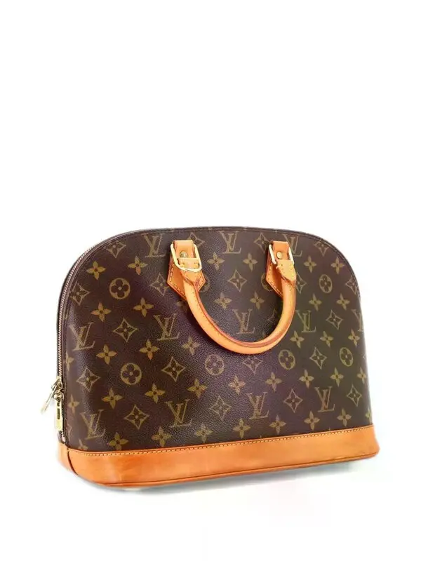 LOUIS VUITTON Alma Handbag Monogram Canvas Pm Satchel
