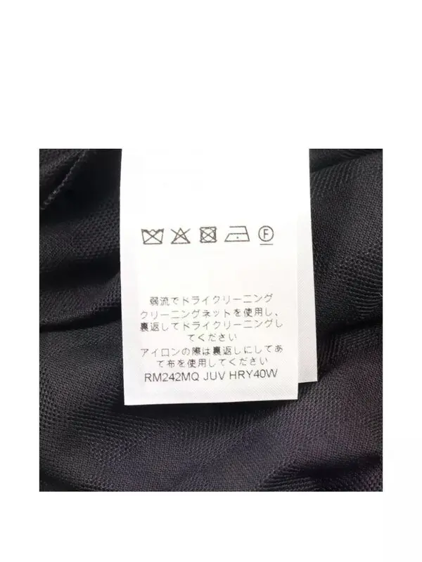 LOUIS VUITTON Damier-embroidered T-shirt