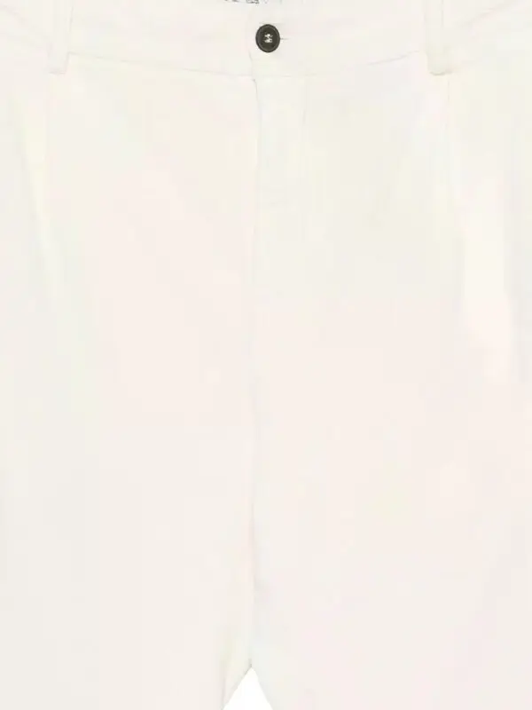 MC2 SAINT BARTH Fuji Pleated Corduroy Trousers