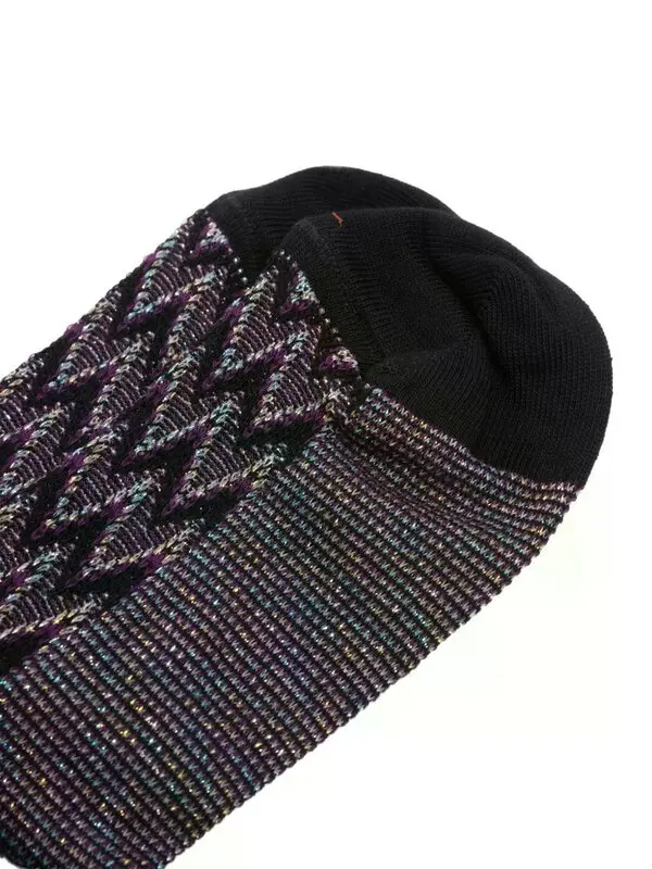 Missoni Zigzag-knit Socks