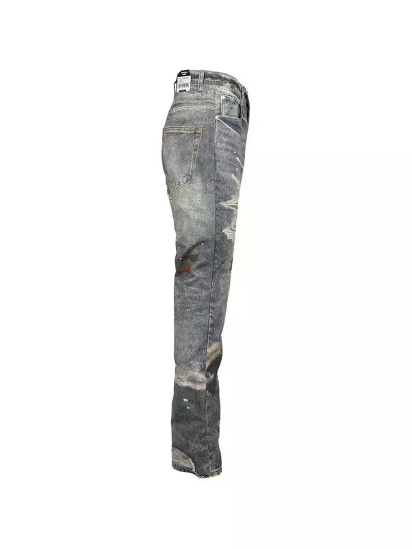 PROTOCOL INDEX Trompe L'oeil Distressed Jeans