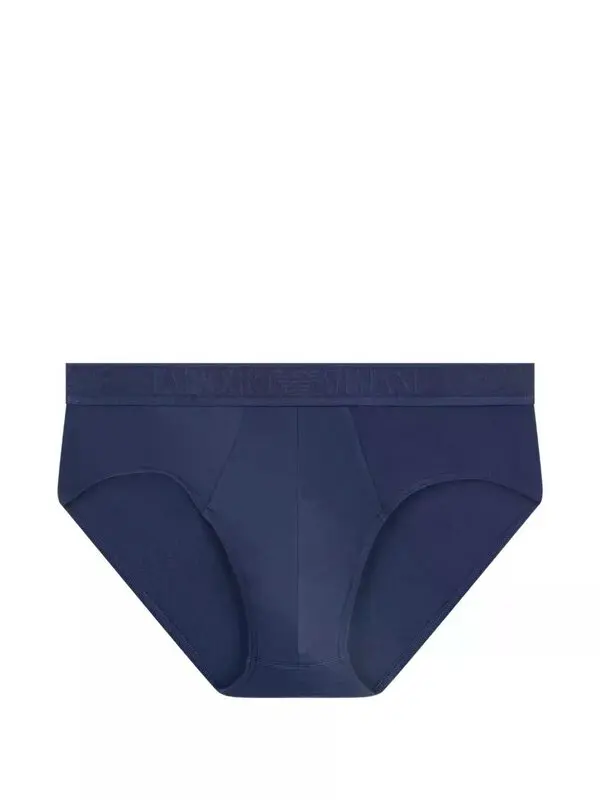EA7 Logo-waistband Briefs