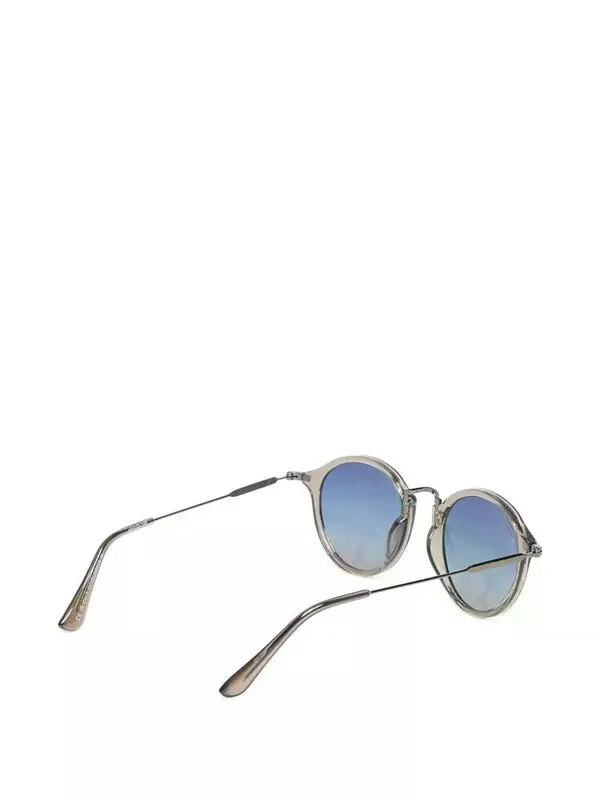 D.FRANKLIN Roller Round-frame Sunglasses