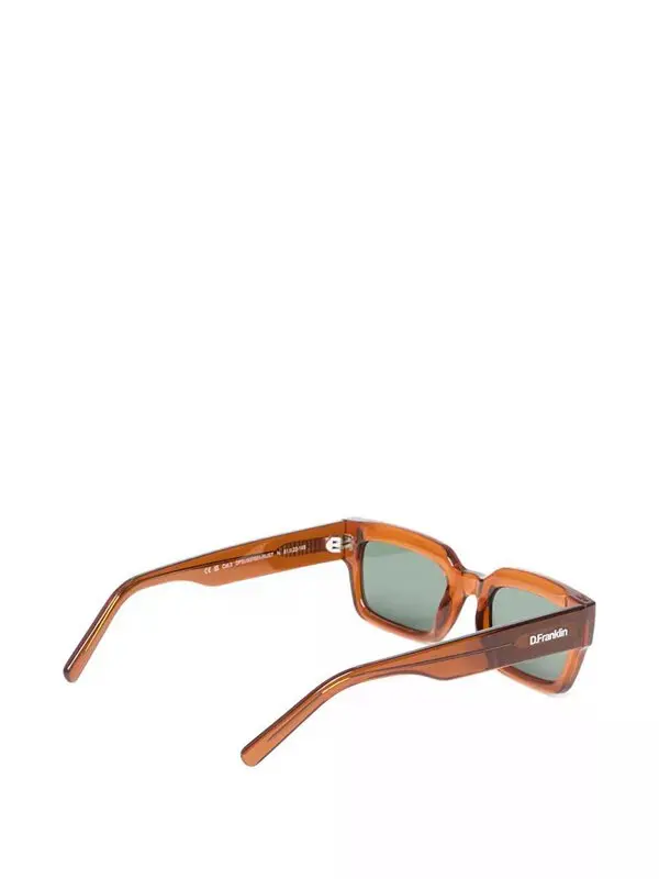 D.FRANKLIN Tokyo Low Rectangle-frame Sunglasses