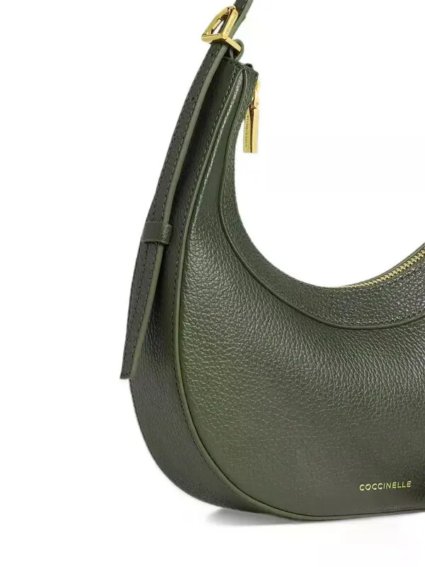 COCCINELLE Mini Whisper Grainy Leather Tote Bag
