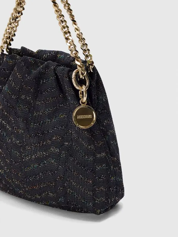 Missoni Pouch In Lamé Viscose