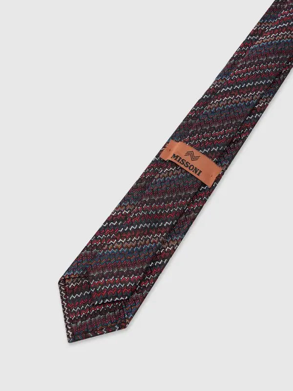 Missoni 100% Silk Tie