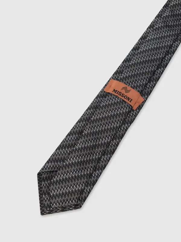Missoni Silk-blend Lamé Tie
