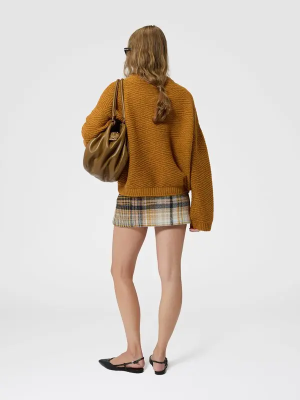 Missoni Crewneck Sweater With Zig Zag Texture