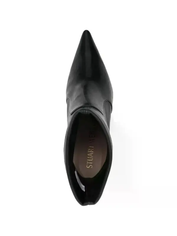 STUART WEITZMAN Pointed-toe Stiletto Ankle Boots