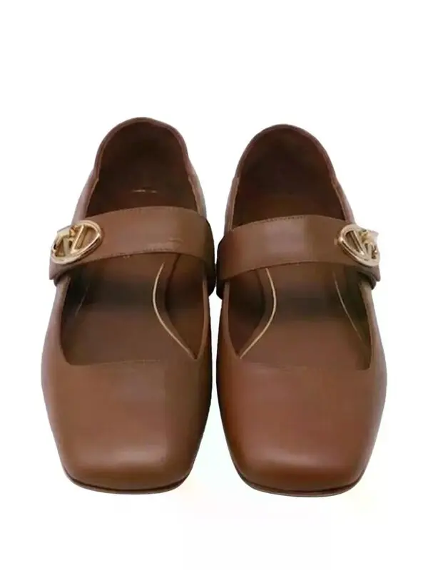 Valentino Garavani 2020s Vlogo Locker Ballet Flats