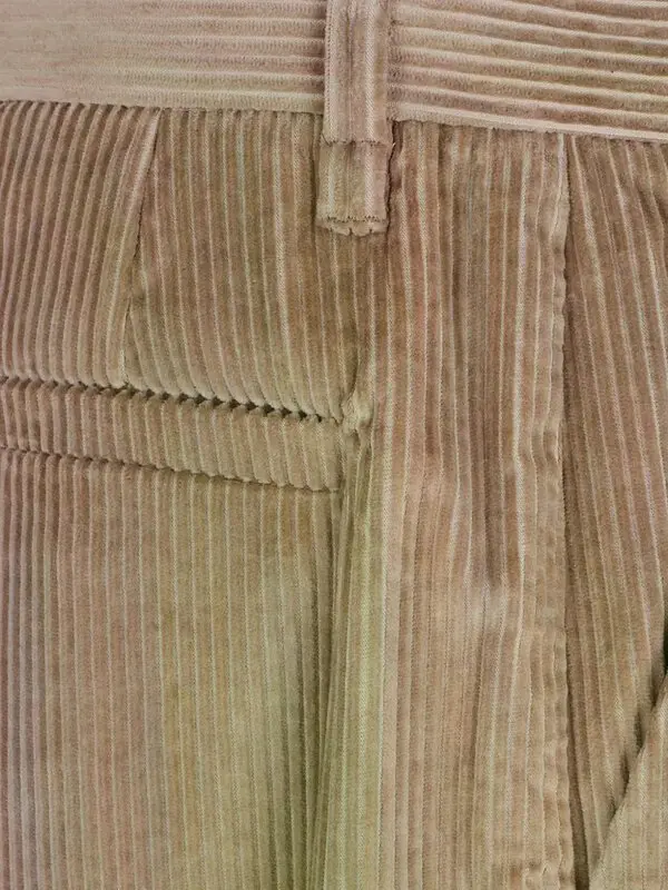 Brunello Cucinelli Corduroy-textured Turned-up Trousers
