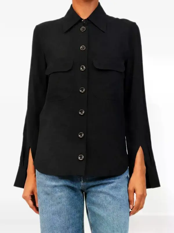 Chloé Button-up Silk Shirt