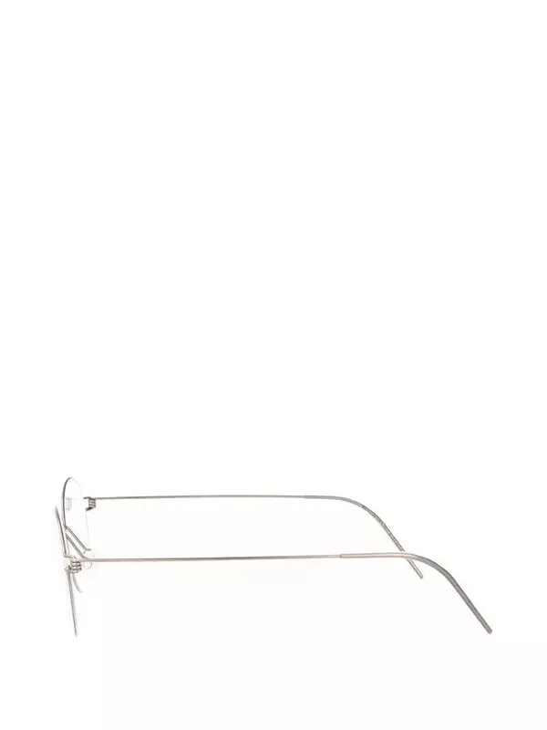 LINDBERG Panto Rimless-frame Glasses