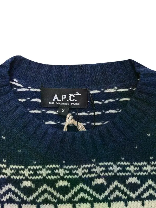A.p.c. Nordic Design Sweater